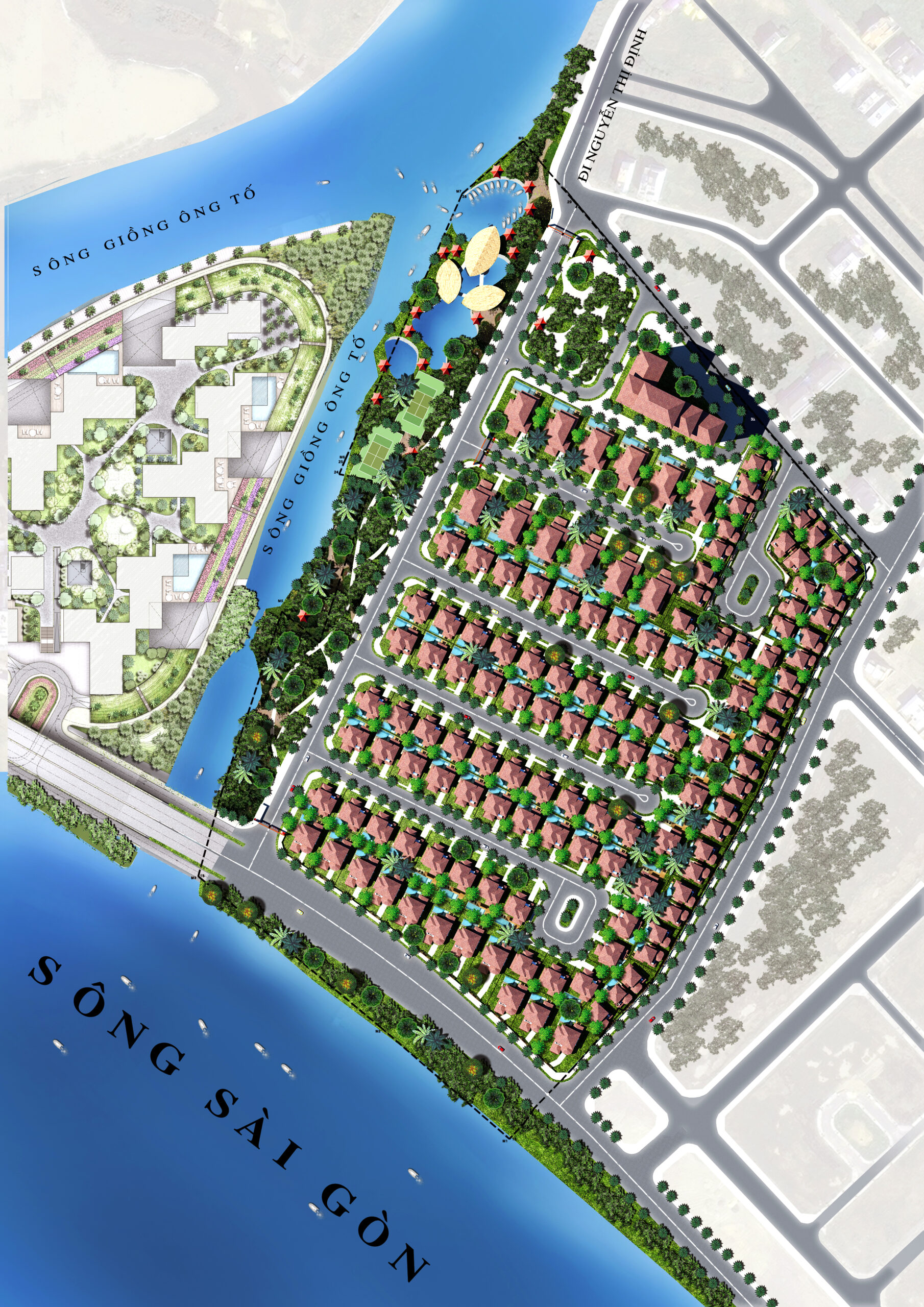 The Ideas competition for Thu Thiem Master Plan - Ho Viet Vinh ...